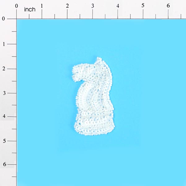 Chess Knight Horse Sequin Applique/Patch | Michaels