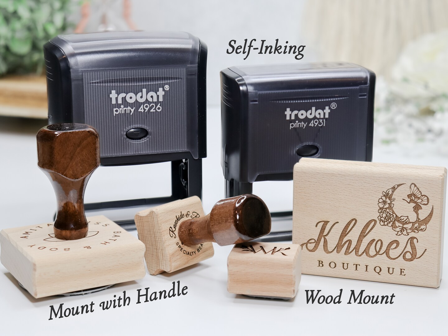 LARGE CUSTOM STAMPS or small custom stamps, Personalized Small Business ...