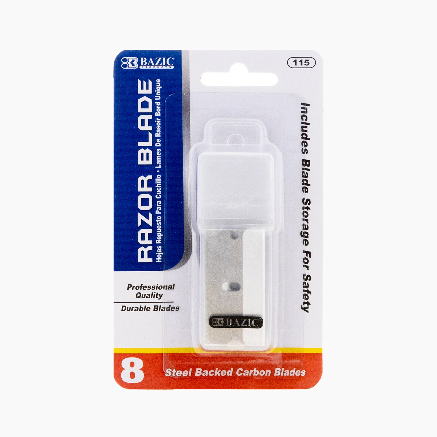 BAZIC Replacement Razor Blade w/ Tube (8/Tube) | Michaels