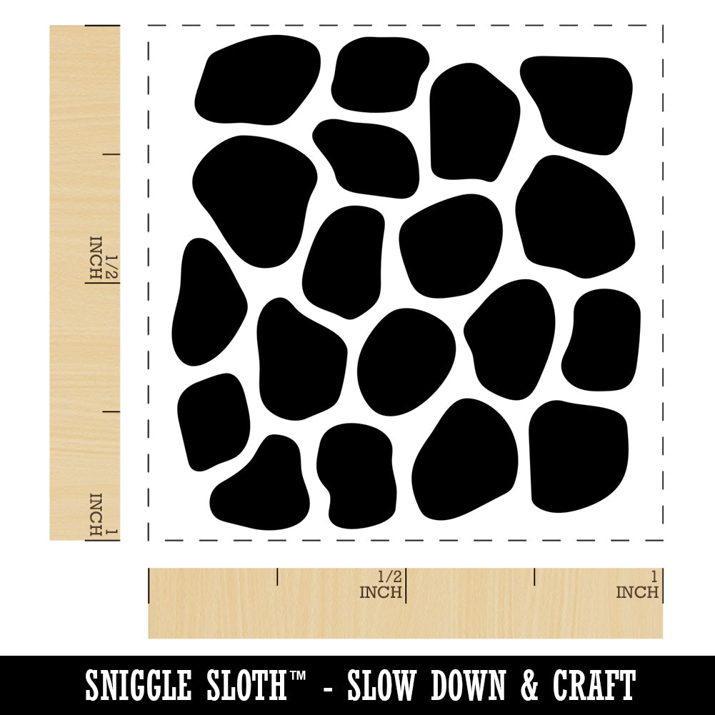 Stone Wall Pavement Pattern Self-Inking Rubber Stamp Ink Stamper | Michaels
