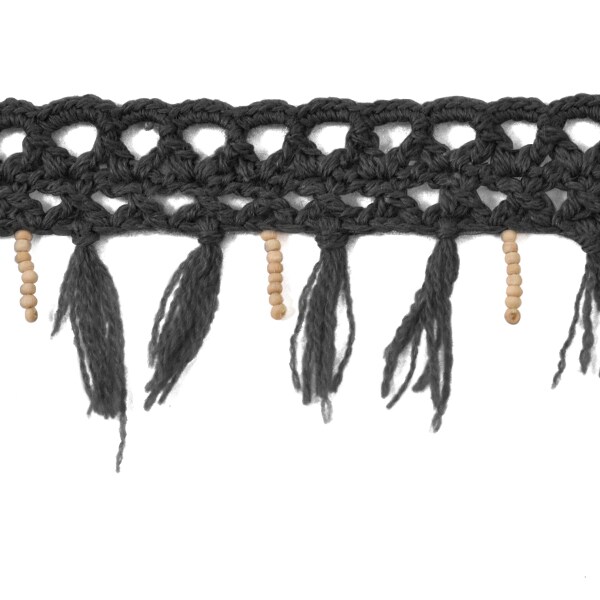 Crochet Beaded Fringe Trim | Michaels