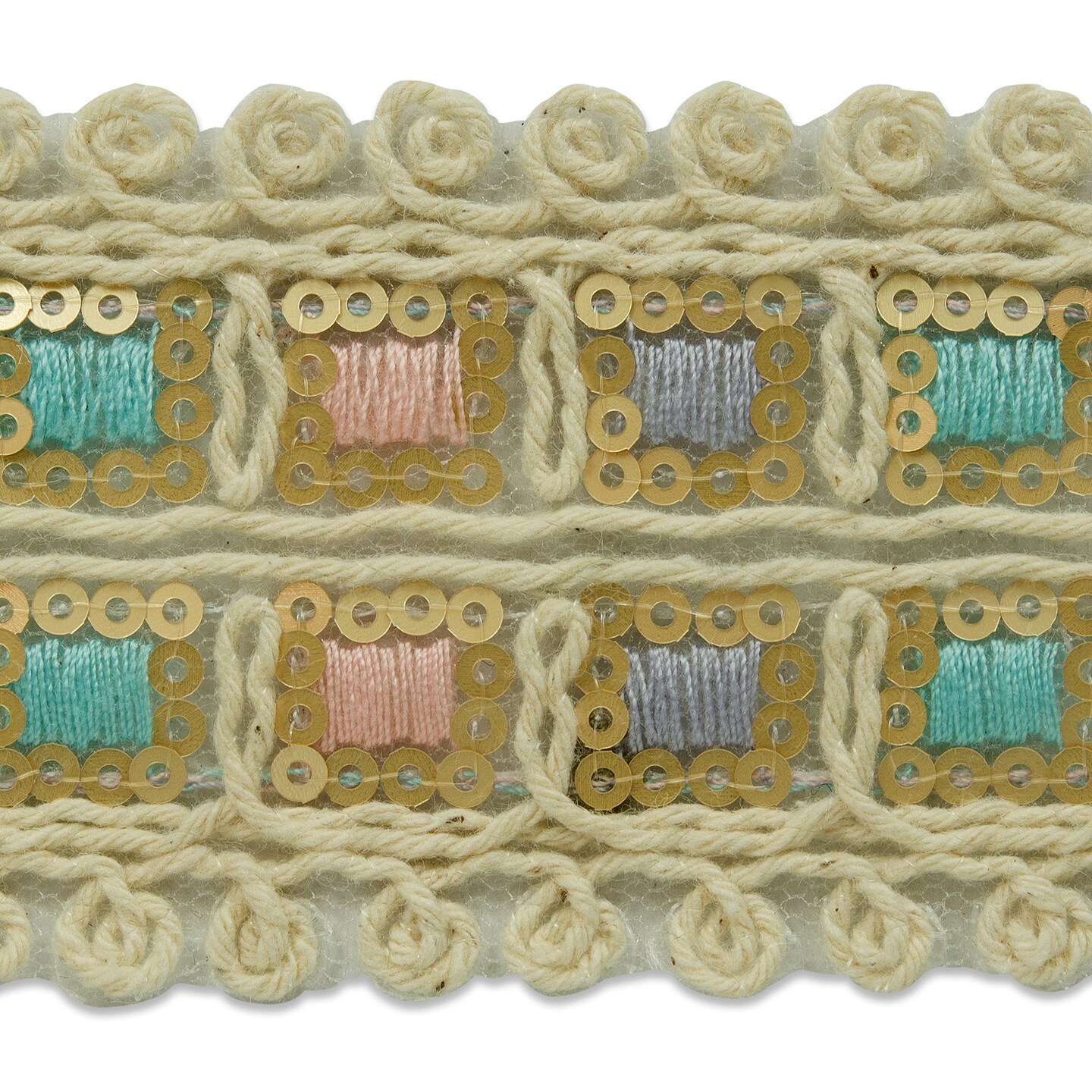 Ophelia 1-3/4" Wide Designer Sequin Trim | Michaels