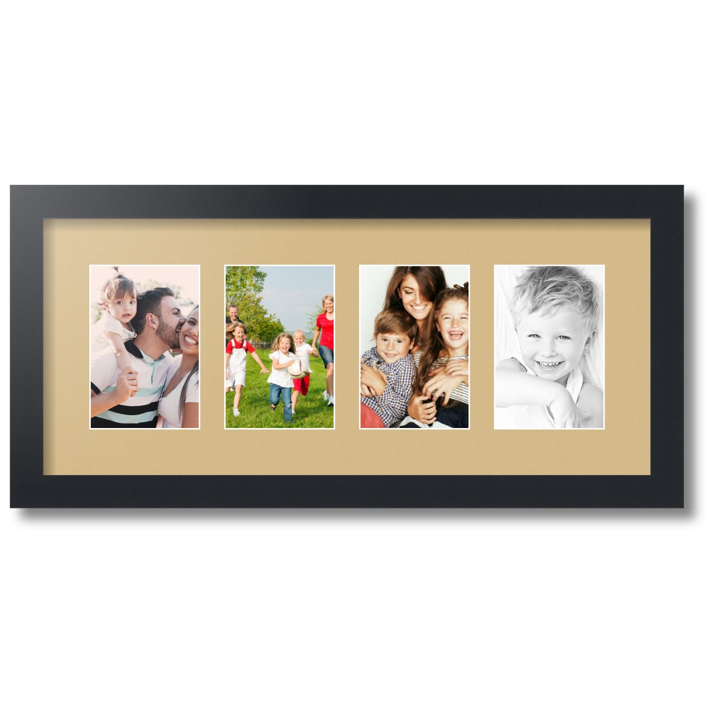 ArtToFrames Collage Photo Picture Frame with 4 - 4x6 inch Openings ...