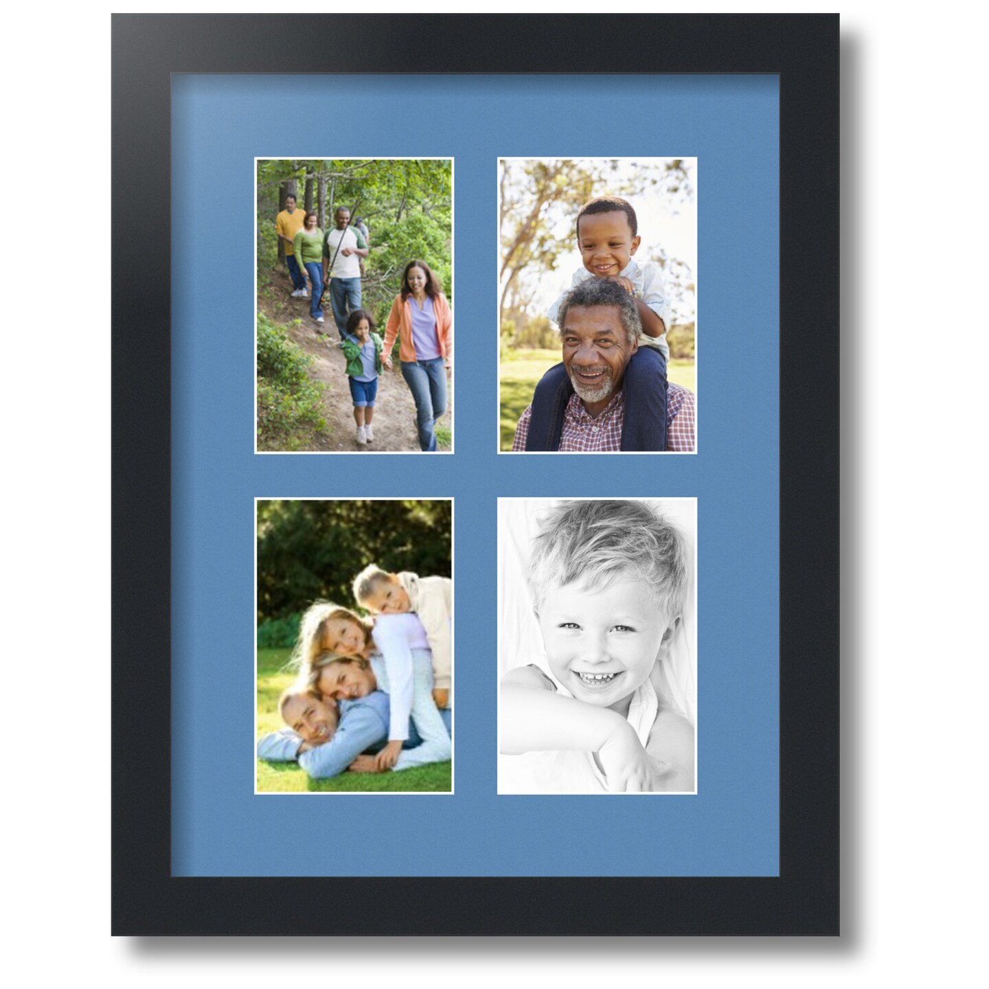 ArtToFrames Collage Photo Picture Frame with 4 - 4x6 inch Openings ...