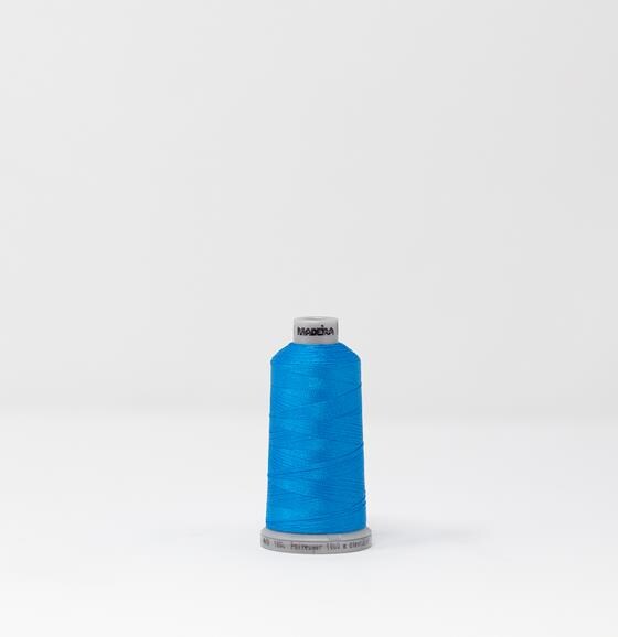 Polyneon Machine Embroidery Thread -- 1,100 yards spool -- Blue Macaw ...