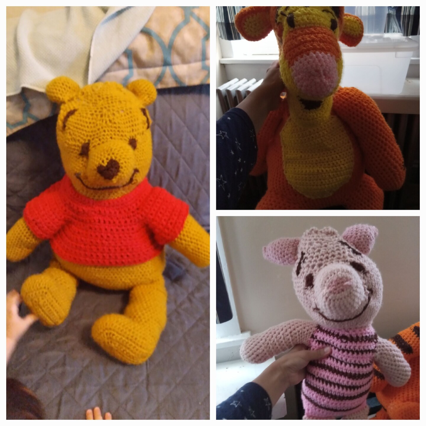 Whole set of Winnie and friends stuffed animals | MakerPlace by Michaels