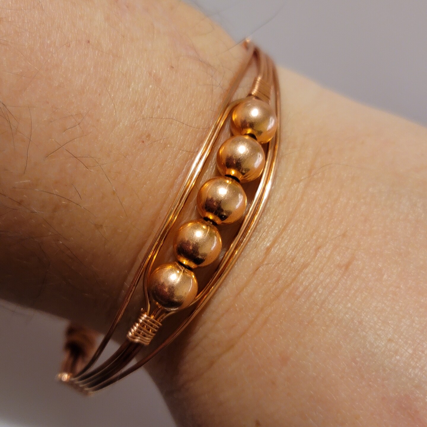Handmade Copper Wire Cuff Style Bracelet | MakerPlace by Michaels