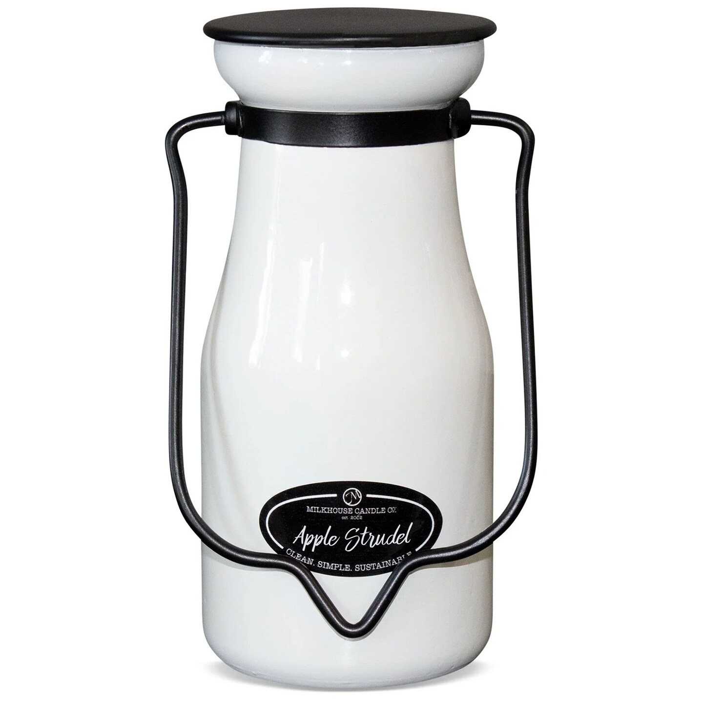 Creamery Collection MIlk Bottle Candle - Apple Strudel | Michaels