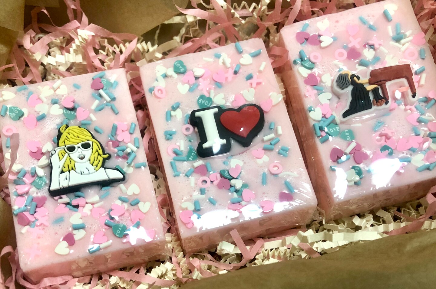 Taylor Swift Inspired Miniature Charm Soap Set of 3 | MakerPlace by ...
