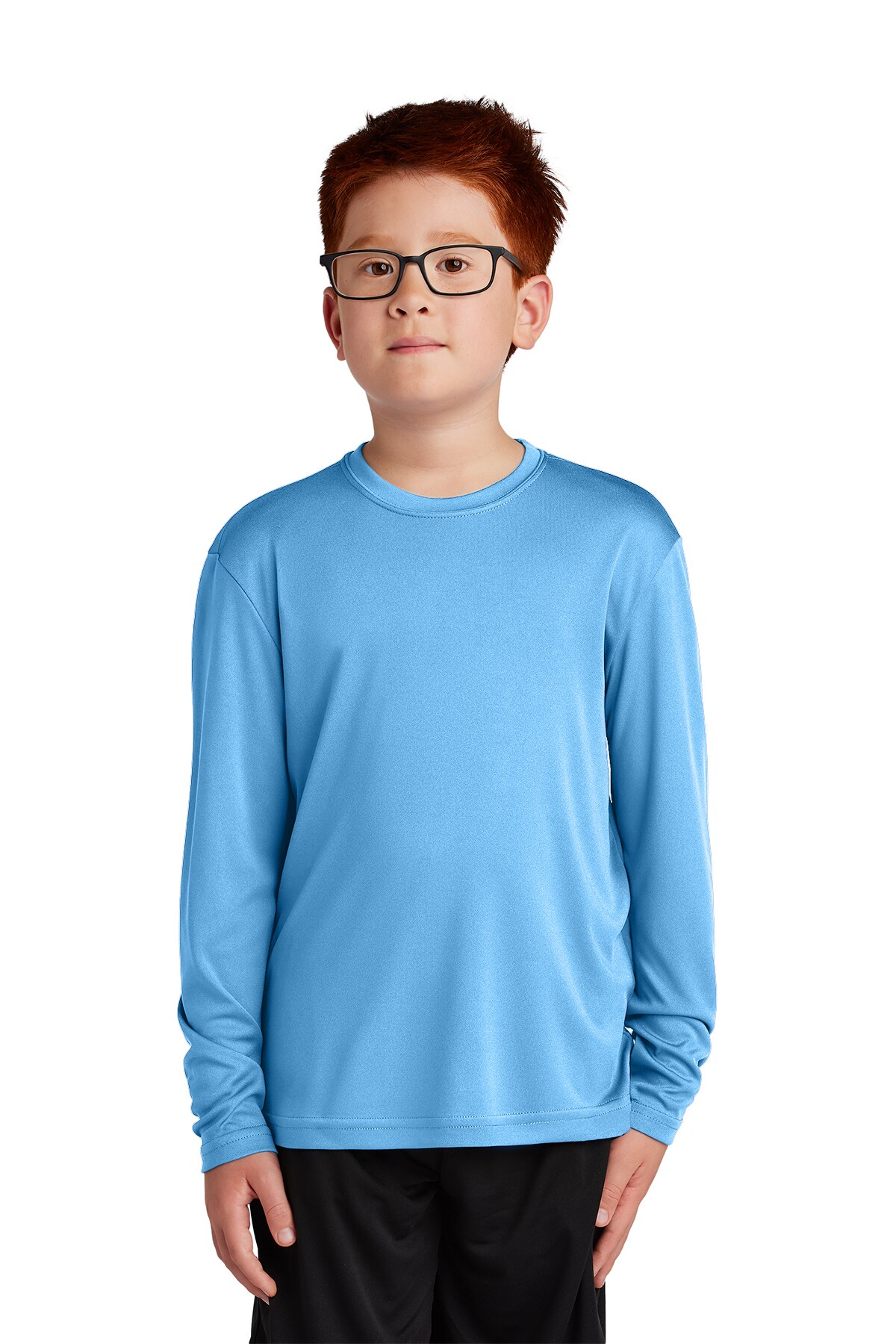 Sport-Tek® Crew Neck Long Sleeve T-Shirt for Youth | Michaels