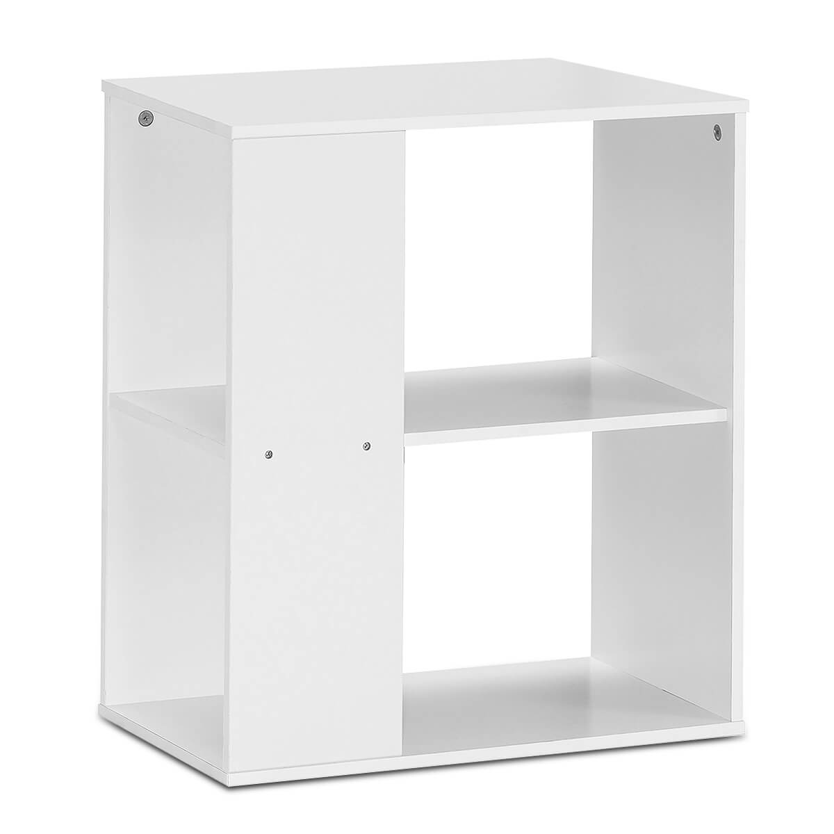 2-Tier Side End Table with Storage Shelves | Michaels