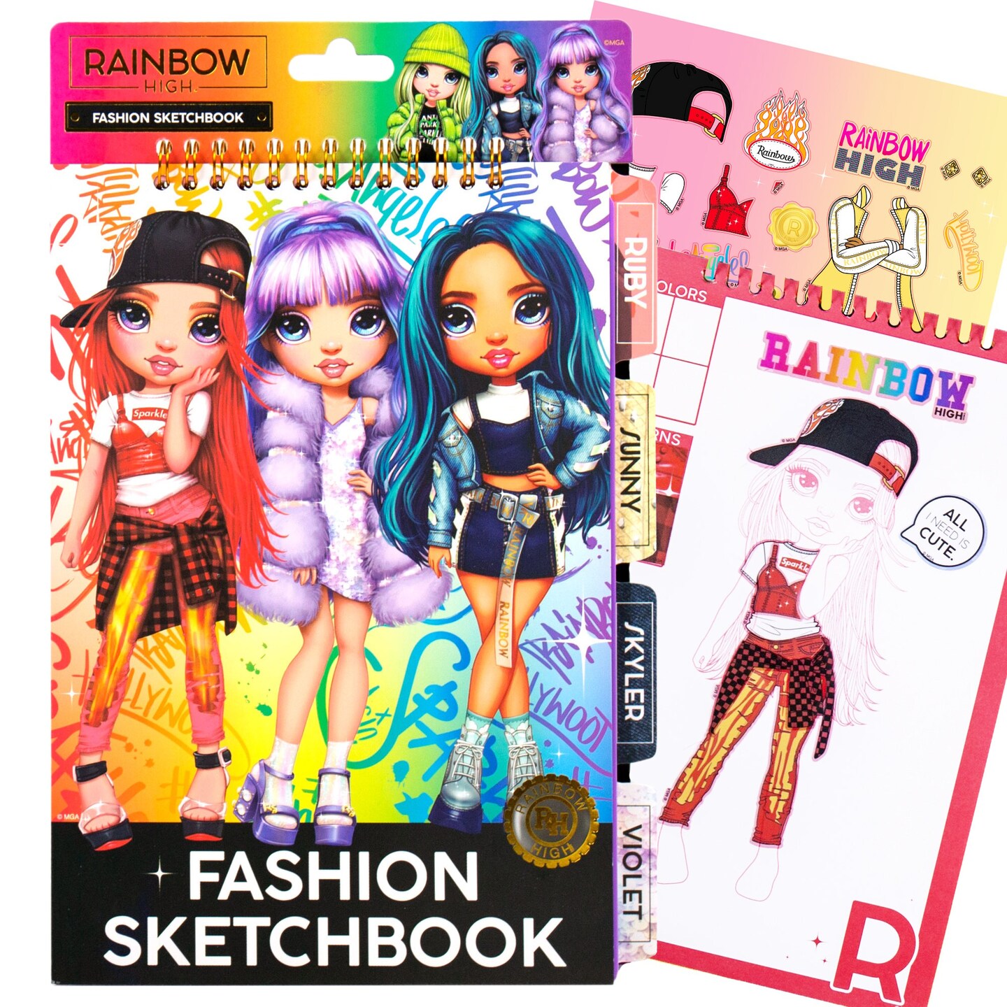 Rainbow High Fashion Sketchbook | Michaels