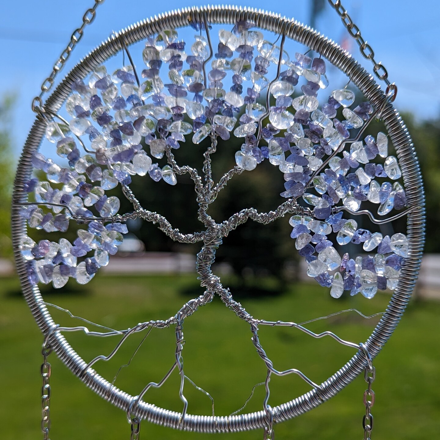 Tanzanite Crystal September Birthstone Sun Catcher- Virgo, Libra ...
