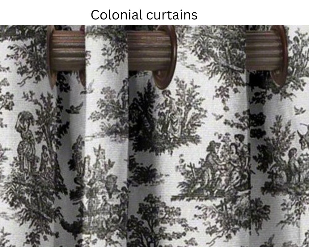 Drapery Loft custom made curtains Colonial any length drapes ...