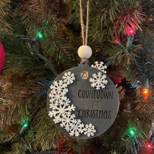 Christmas Countdown Ornament | MakerPlace by Michaels