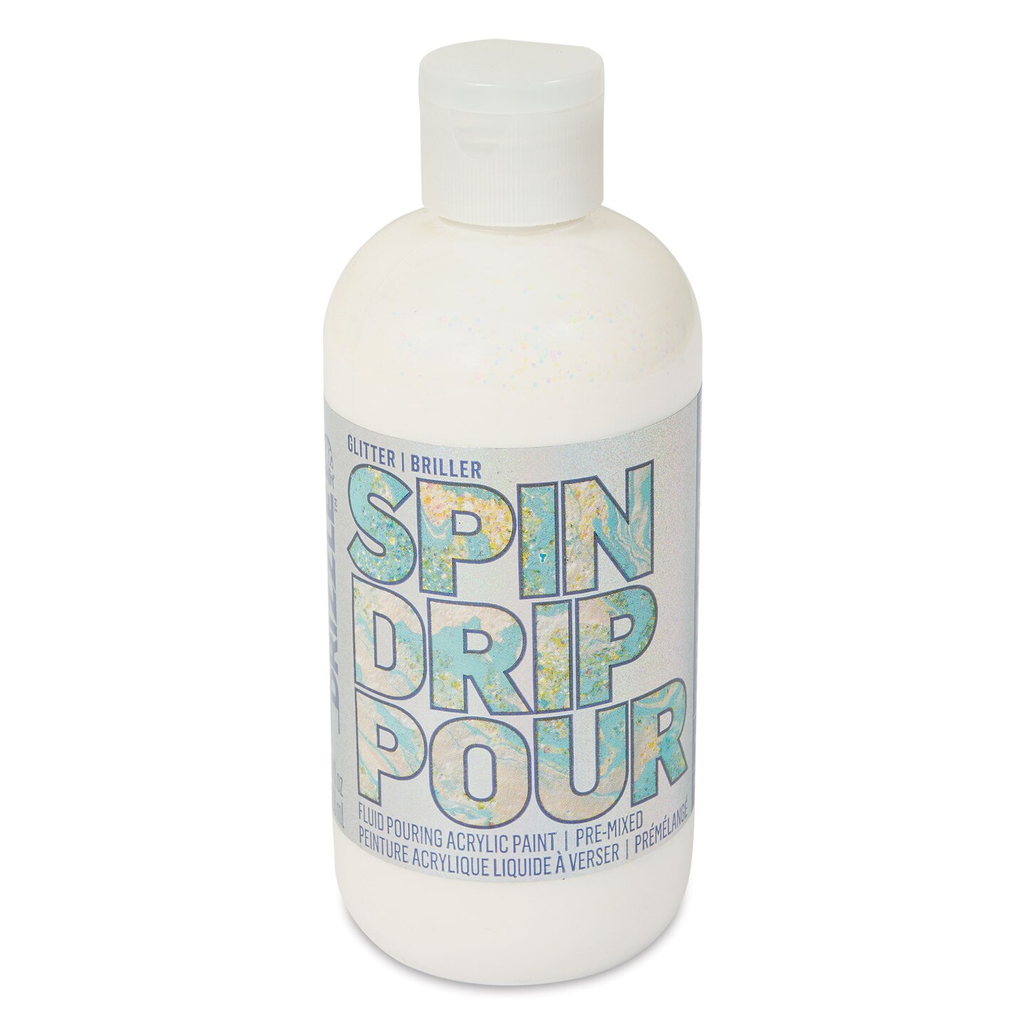 FolkArt Drizzle Acrylic Pouring Paint - Opal Crush Glitter, 266 ml ...