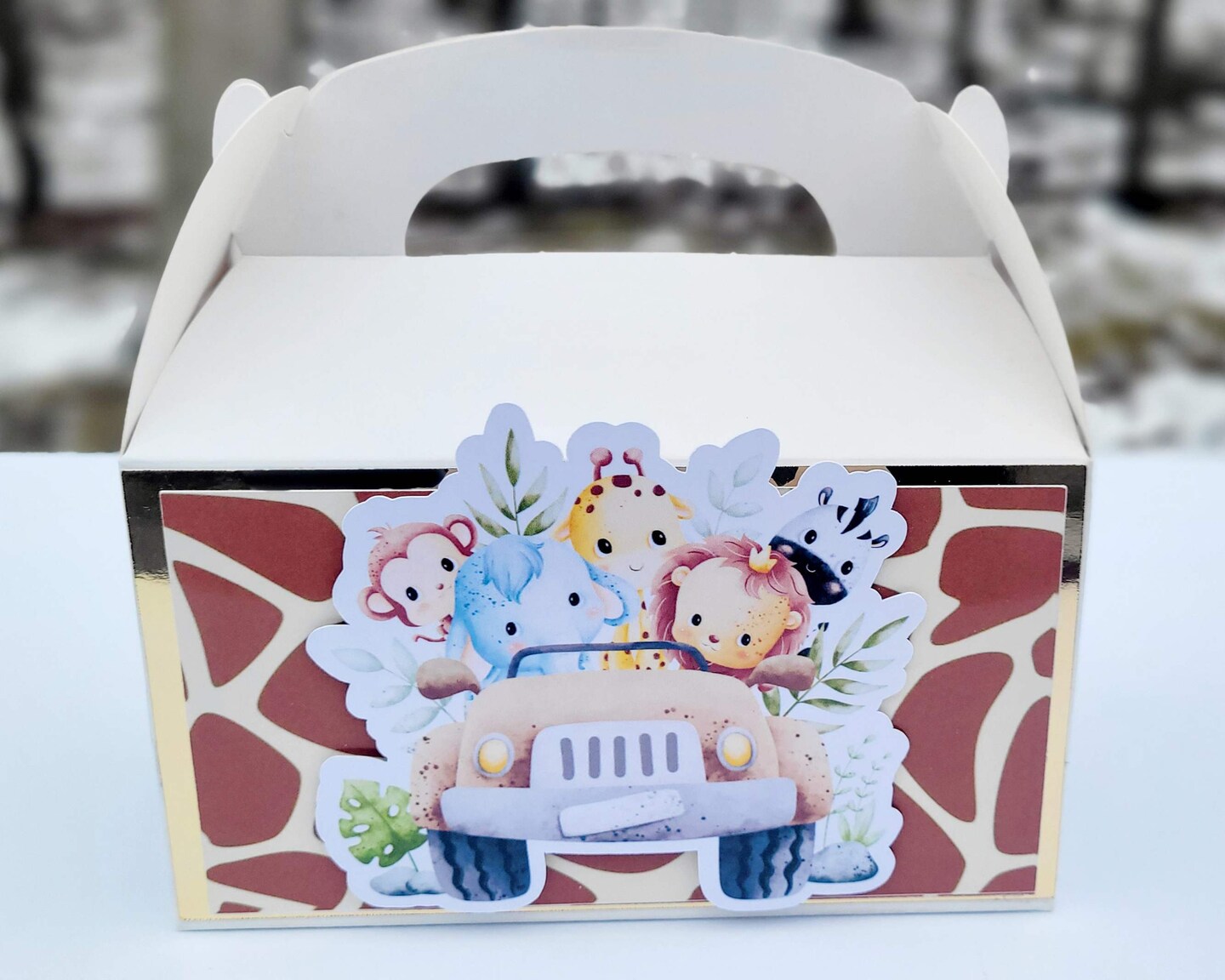 Safari Gable Boxes | Safari Party | Party Favor Boxes | Safari Birthday ...