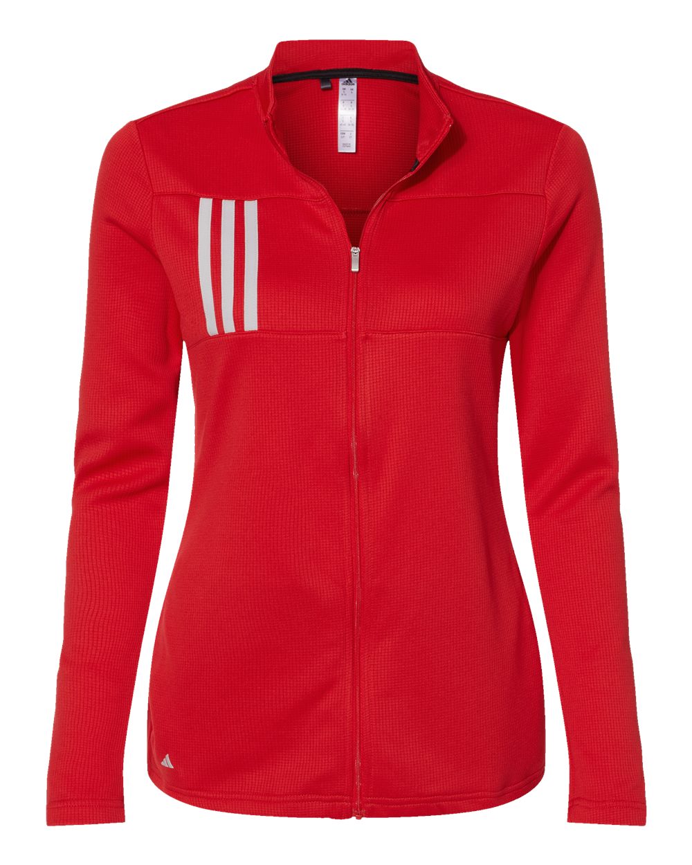 Adidas® Women's 3-Stripes Double Knit Full-Zip, Size: 3xl, Color: Tea ...