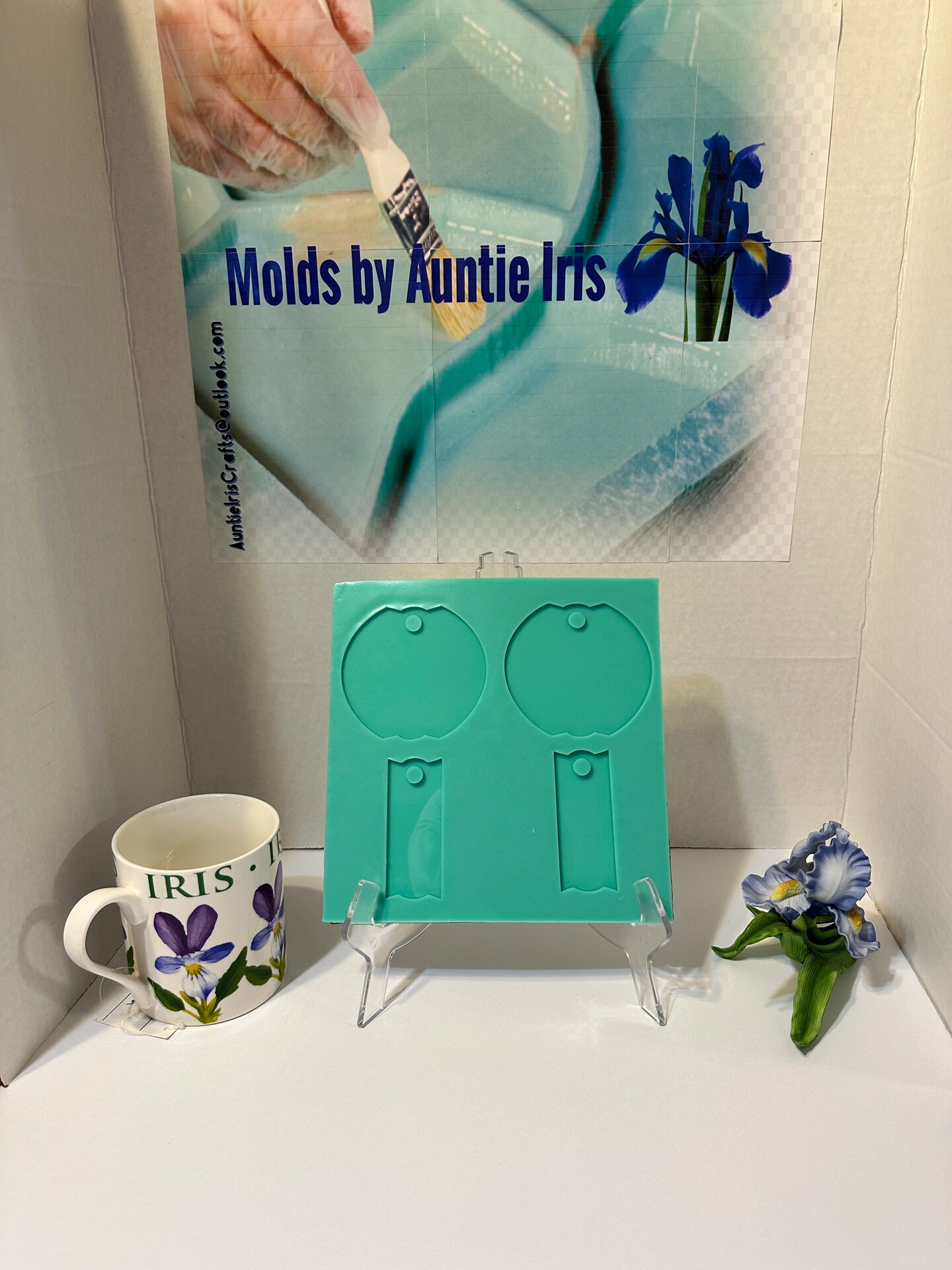 30 oz Name Plate and Name Tags Silicone Mold 0.125 thickness ...