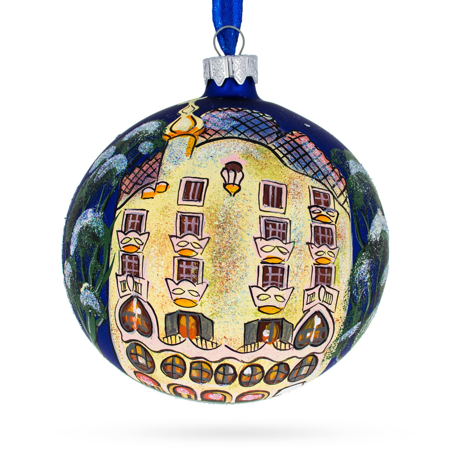 Casa Batllo, Barcelona, Spain Glass Ball Christmas Ornament 4 Inches ...
