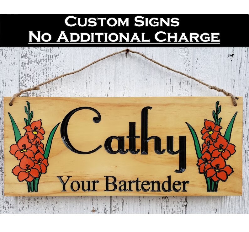 Custom Sign Made from From Your Request | Unique plaques | Completely ...