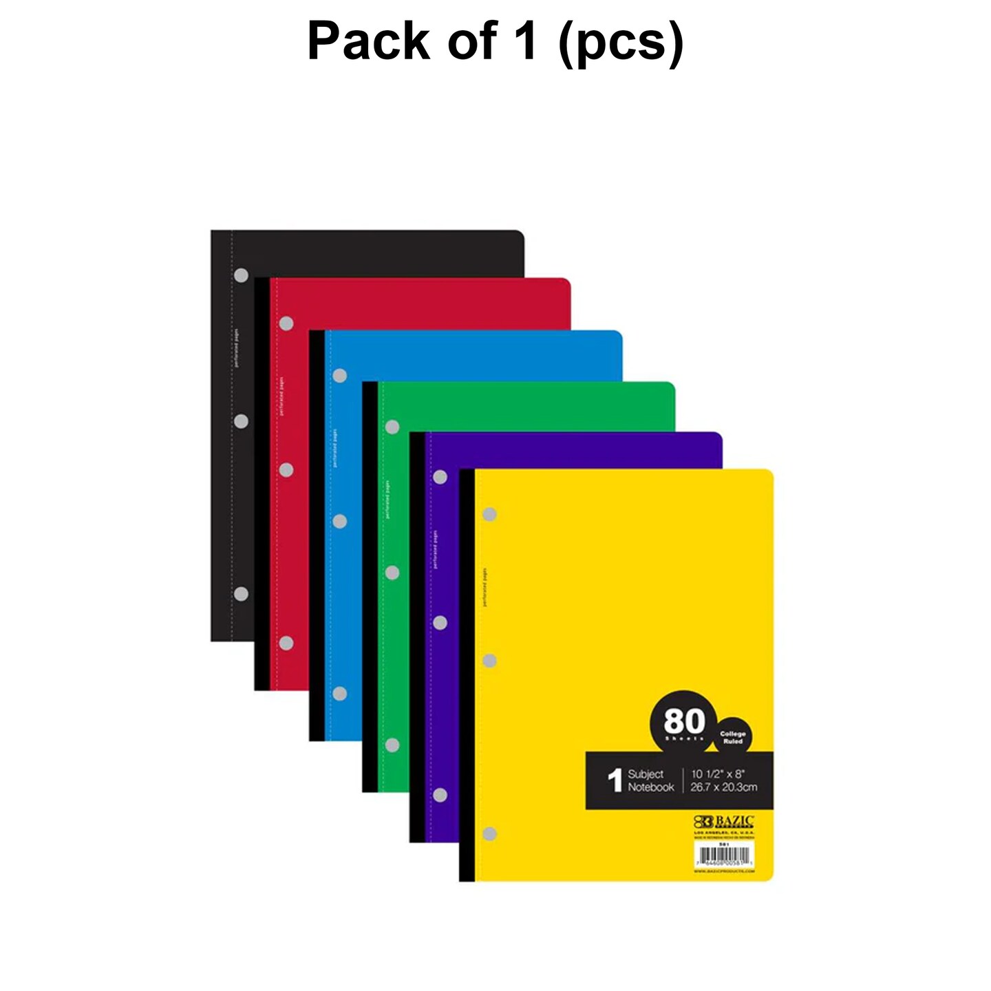 Wireless Notebook C/R 1-Subject 80 Ct | MINA® | Michaels