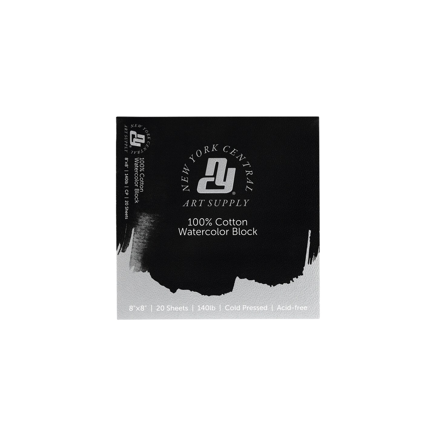 New York Central Watercolor Block, 140 lb Cold Press, 20 Sheets ...