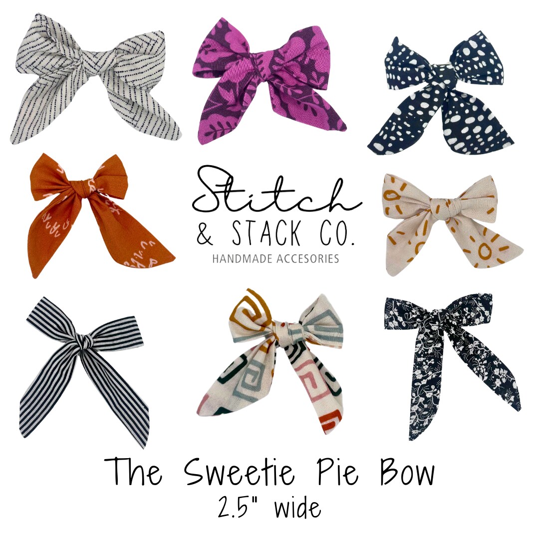 SWEETIE PIE BOW | Hair Bow | Gift | Woman | Girls | Teens | Children ...