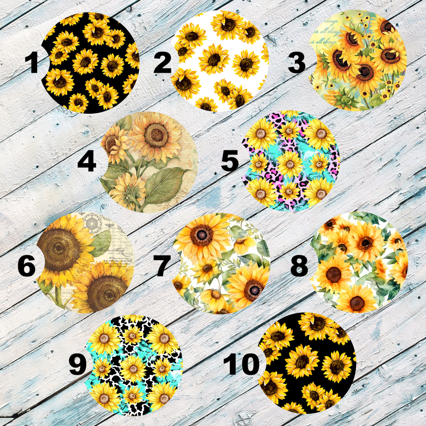 Sunflower car decor store