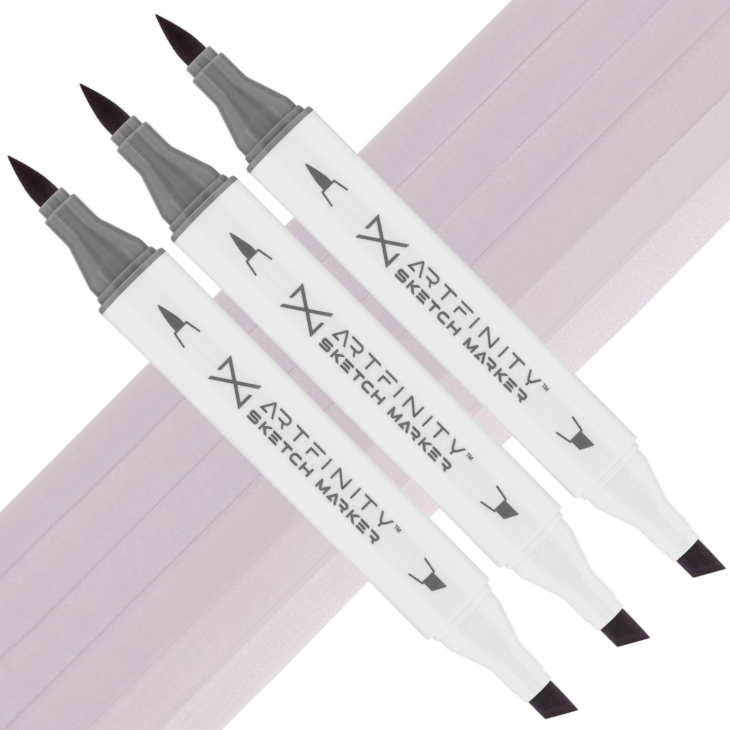 Artfinity Sketch Marker Sets - Set of 3 - Dull Lavender V9-3, Vibrant ...