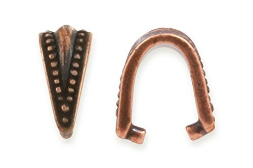 Pinch Bail Royal 10mm Pewter Antique Copper Plated | Michaels