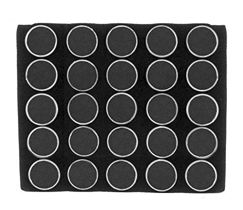 JewelrySupply Gem Jar Insert Half Size 25 Cups Black | Michaels