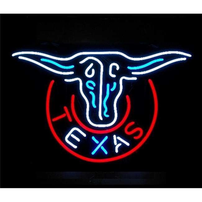 Johnny Austin Neon AN-0053 Texas Steer Neon Bar Sign | Michaels