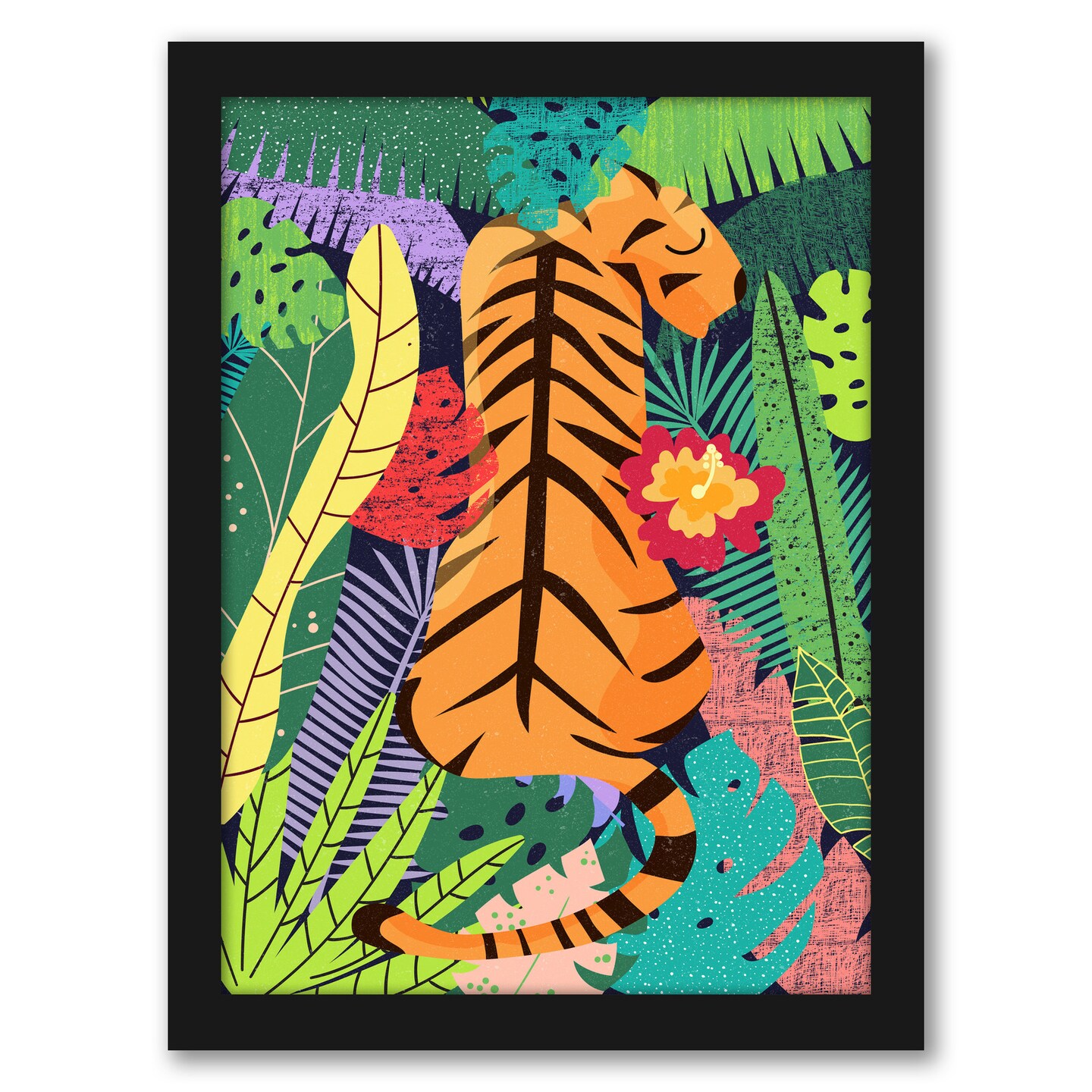 Tropical Tiger by Elena David Frame - Americanflat | Michaels