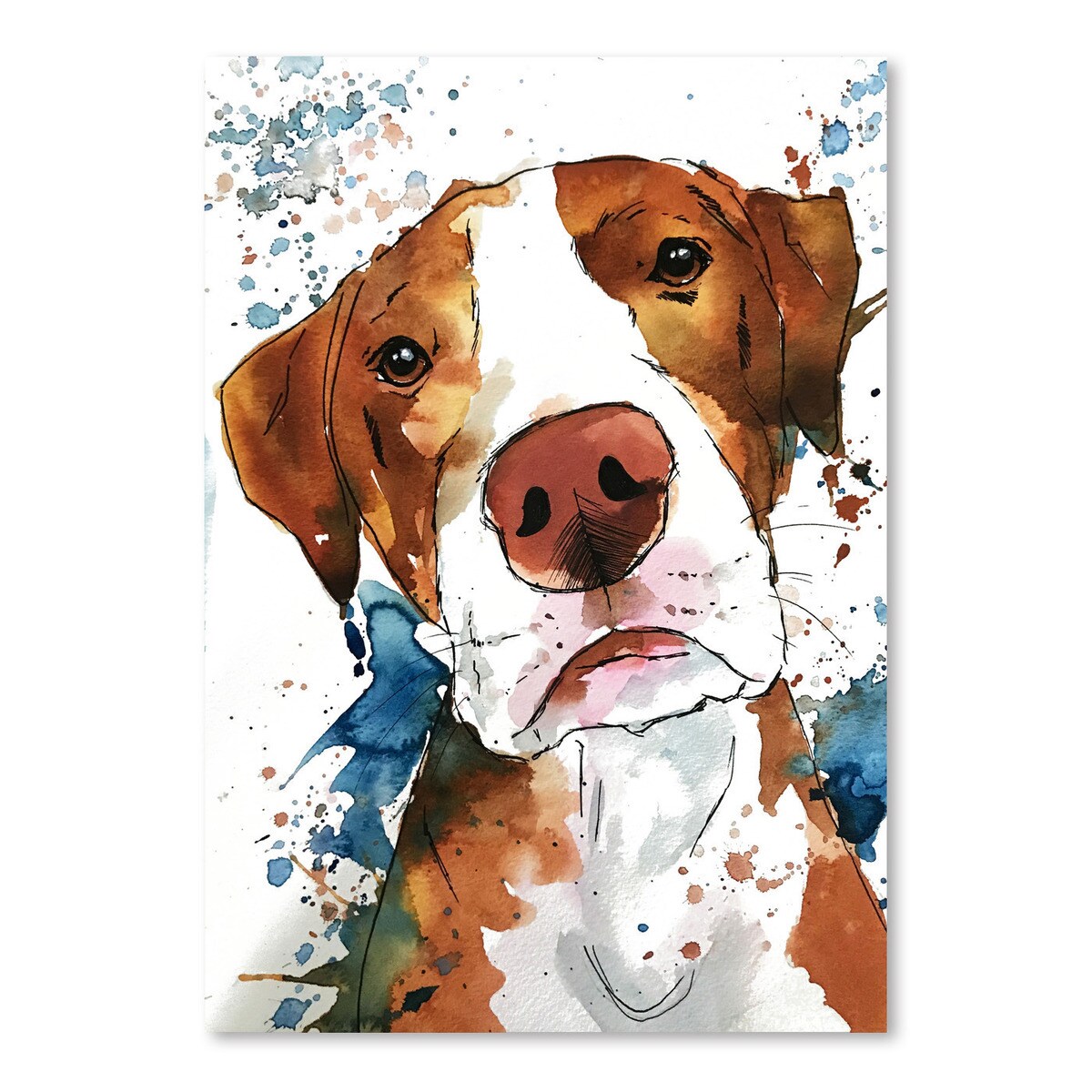 Dodger by Allison Gray Poster Art Print - Americanflat | Michaels