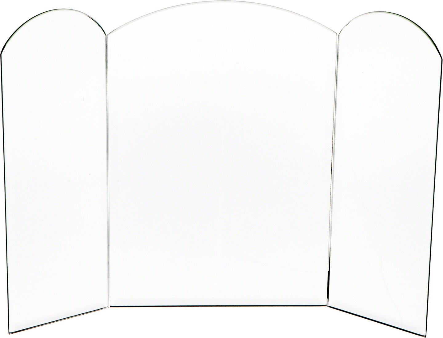 Plymor Arched 5mm Beveled Glass Mirror Backdrop, 9 inch | Michaels