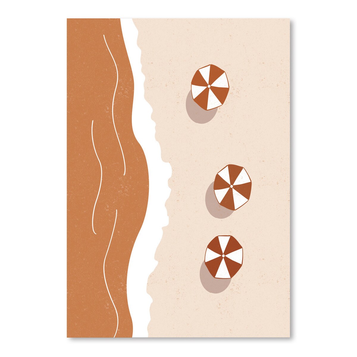 Beach by Elena David Poster Art Print - Americanflat | Michaels