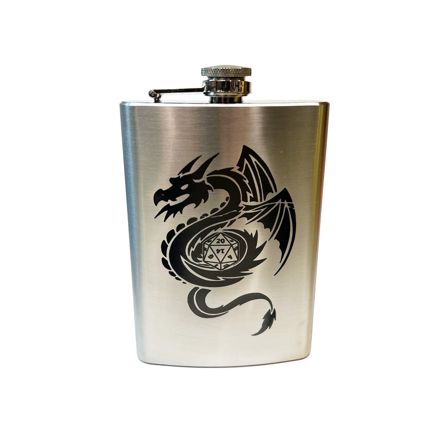 8oz Dragon D20 Stainless Steel Flask | Michaels