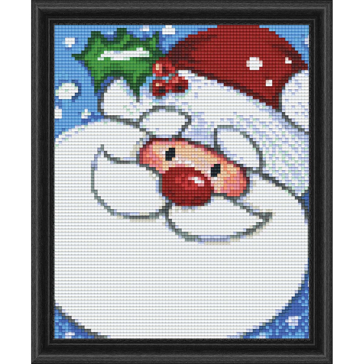 PixelHobby Jolly Santa Mosaic Art Kit, Color: Multicolor | Michaels