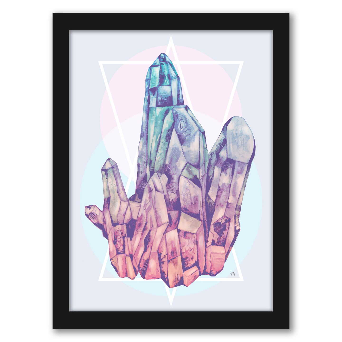 Crystalline 1 by Tracie Andrews Frame - Americanflat | Michaels