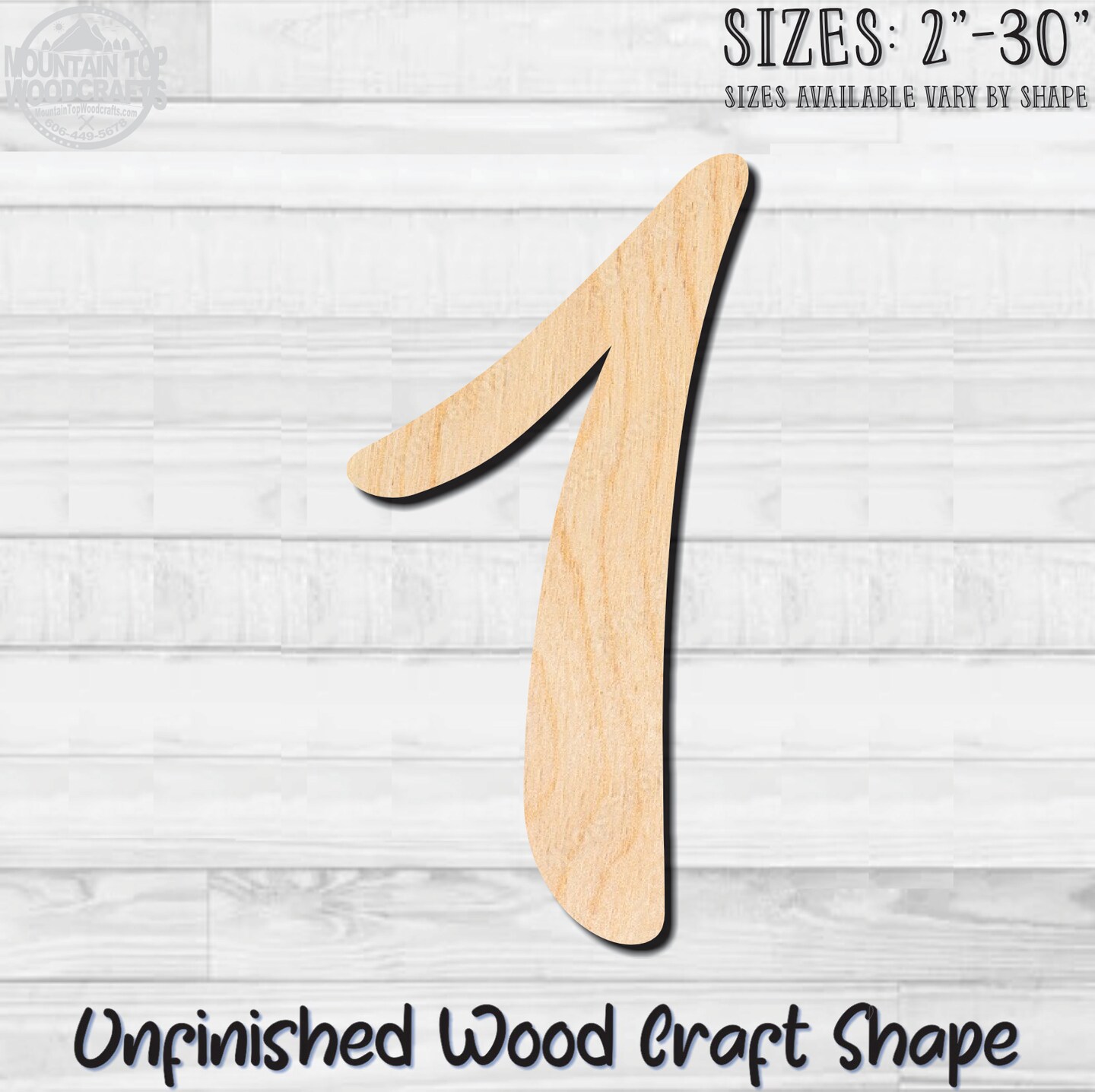 Script Number 1 Fancy Unfinished Wood Shape Blank Laser Engraved Cutout ... Script Number 1 Fancy Unfinished Wood Shape Blank Laser Engraved Cutout ...