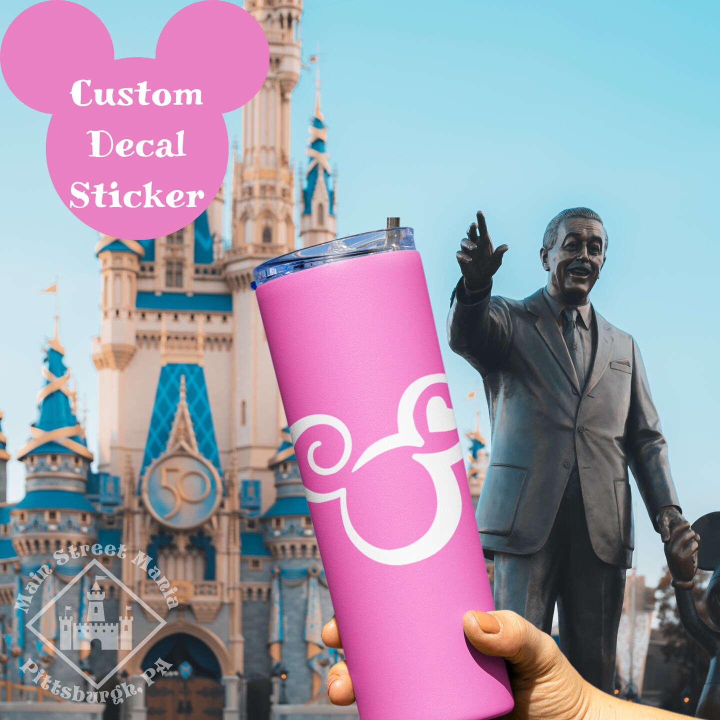 Tribal Mickey Mouse Decal Sticker | MakerPlace by Michaels