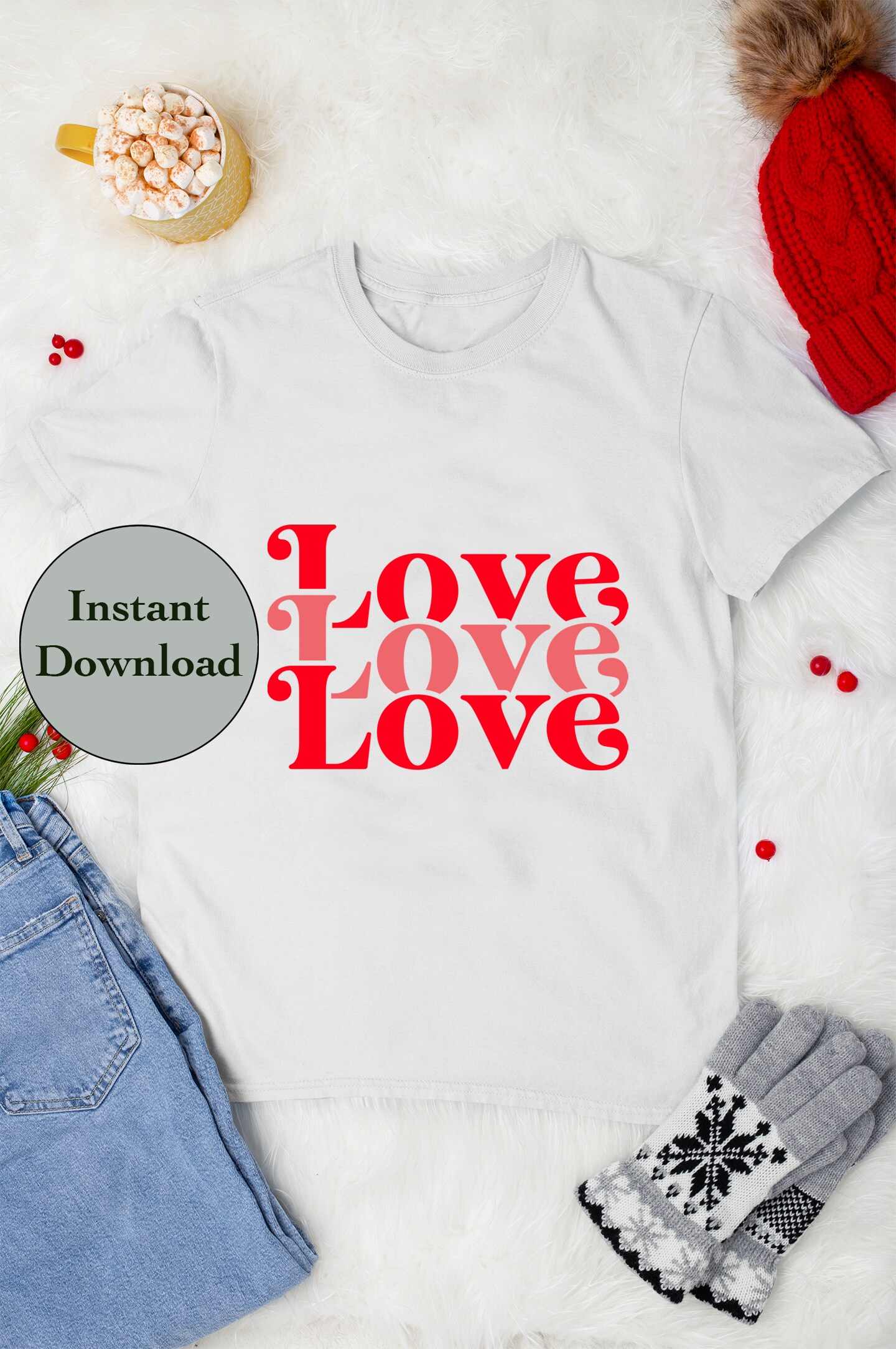 Valentines SVG PNG DXF EPS JPG File Digital Download, Valentine's Day ...