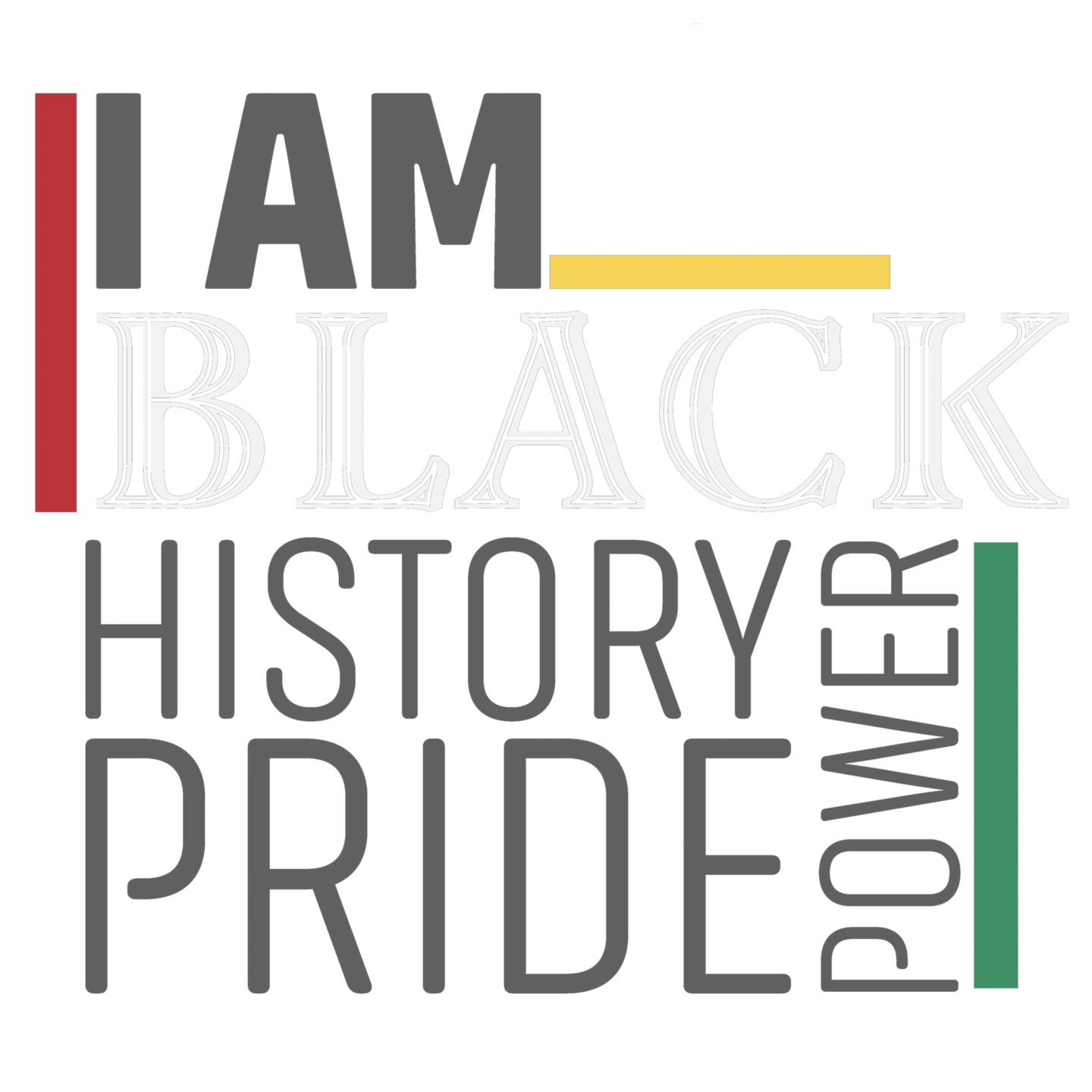 I Am Black History Pride Power Dtf Transfer Direct To Film Michaels