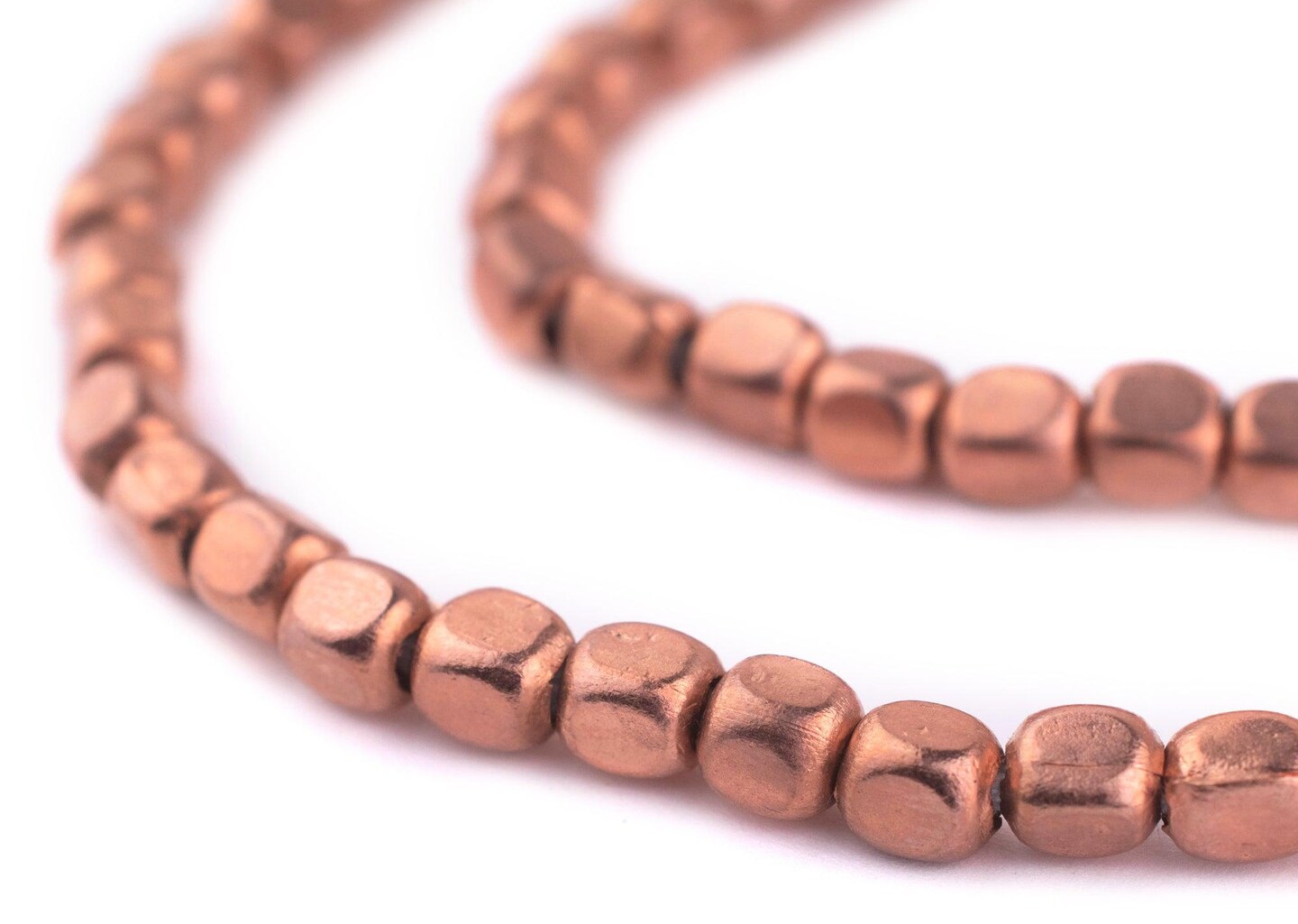 TheBeadChest Copper Rounded Rectangle Beads (6x5mm) | Michaels