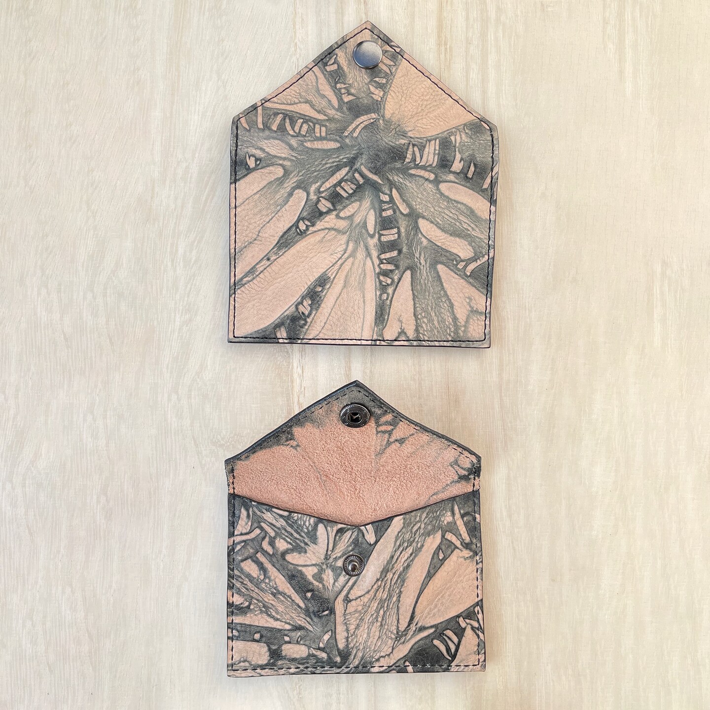 Black Tie Dye Envelope Wallet | MakerPlace by Michaels