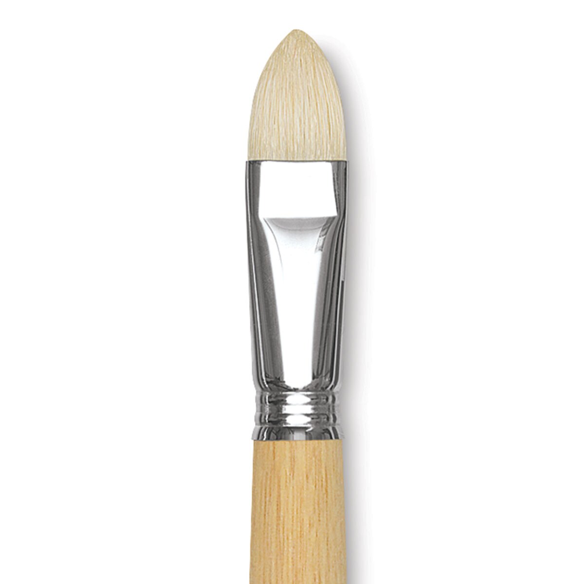 Escoda Clasico Chungking White Bristle Brush - Filbert, Extra Long ...