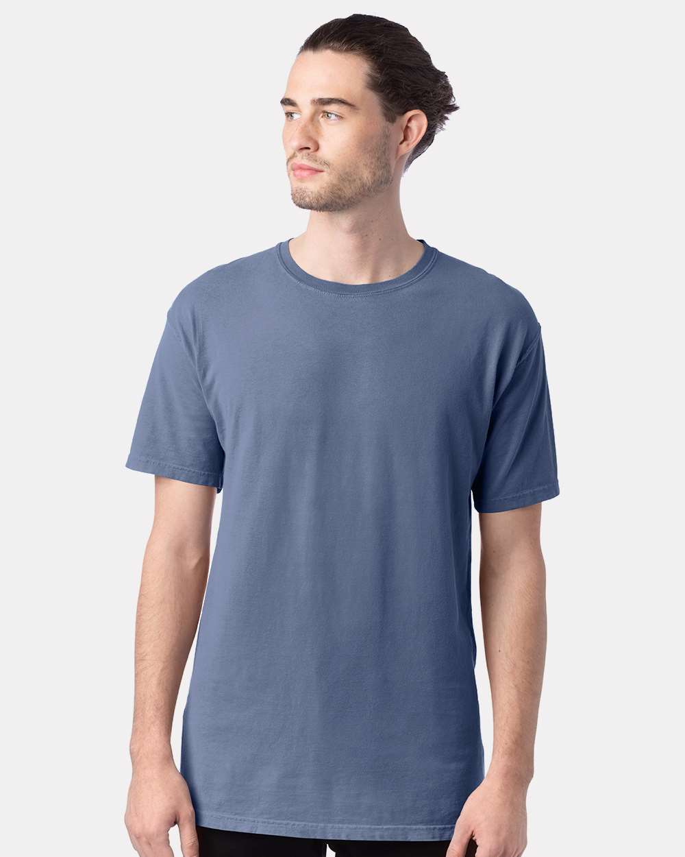 ComfortWash by Hanes® Garment-Dyed T-Shirt, Size: S, Color: Anchor ...