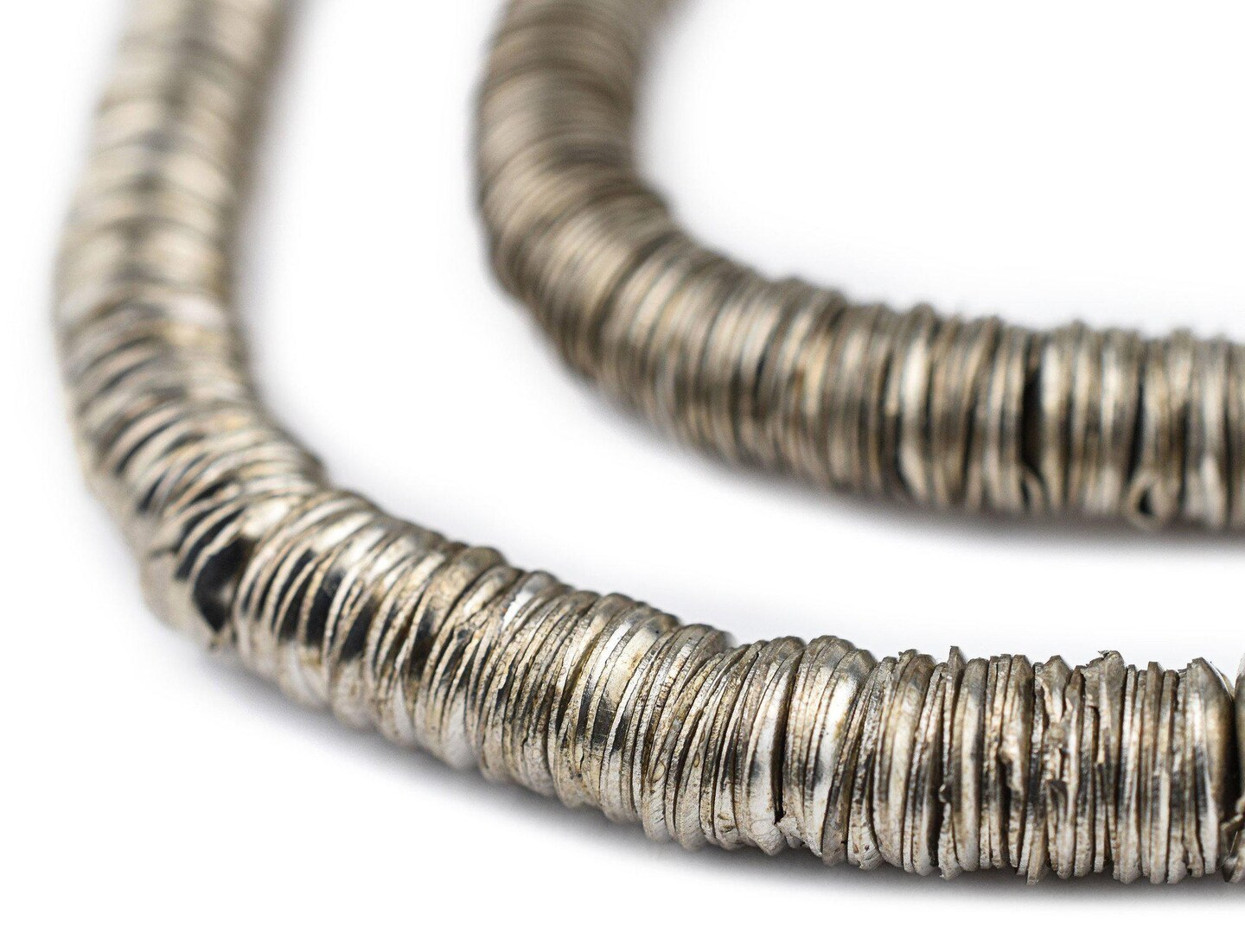TheBeadChest Antique Silver Interlocking Crisp Beads (8mm) | Michaels