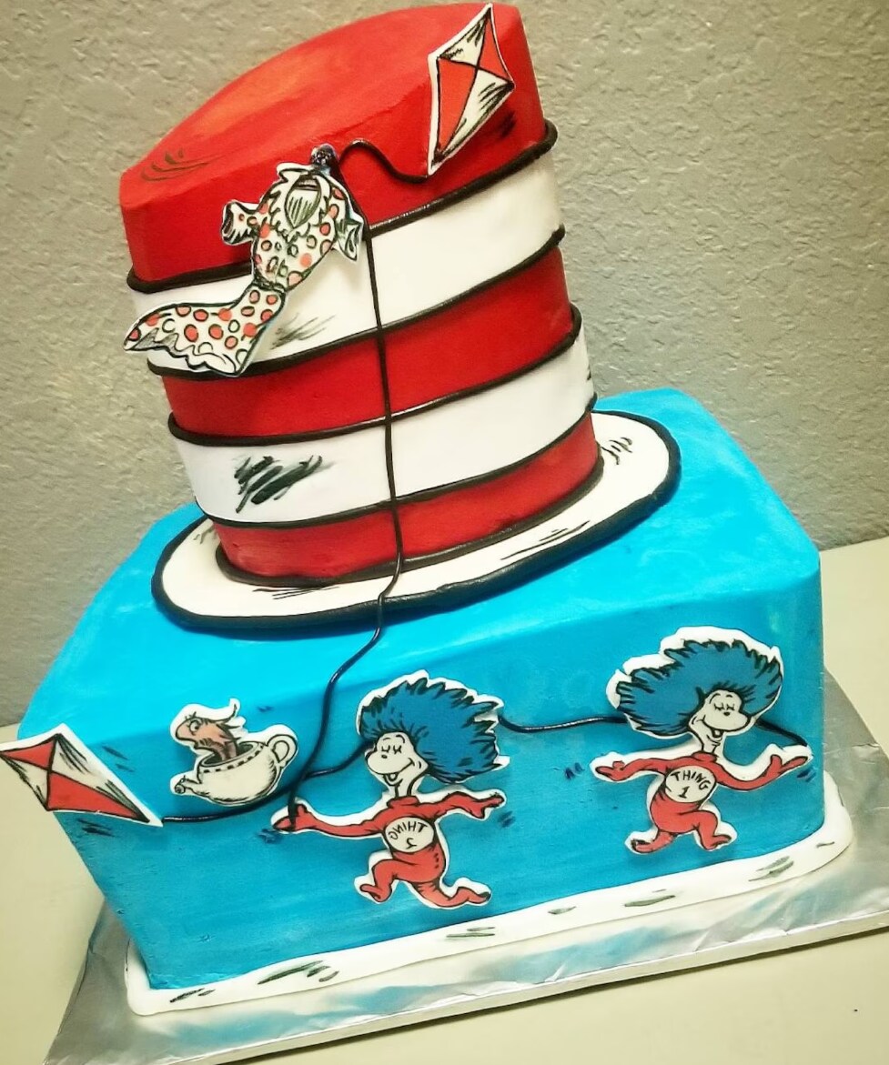 Handmade Fondant Thing 1 Thing 2 Cake topper set | MakerPlace by Michaels